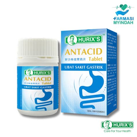 Hurixs Antacid 20 Tab Shopee Malaysia