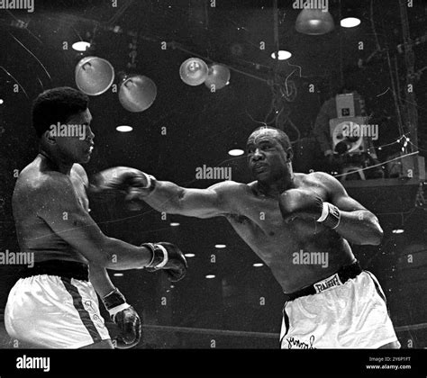 World New Heavyweight Champion Sonny Liston Covers Up From A Left