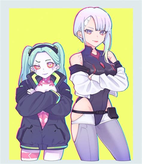 Rebecca And Lucy Cyberpunk And 1 More Drawn By Kome1022 Danbooru