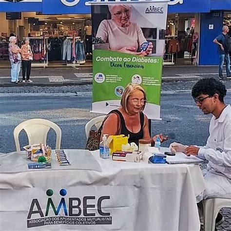 Ambec Leva Atividades De Conscientização Sobre O Diabetes Ao Rj