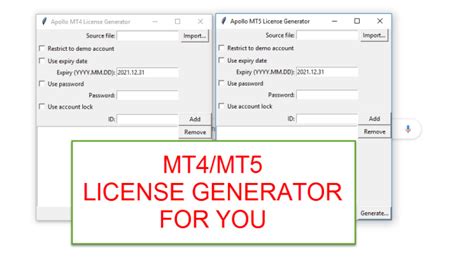 Add License Protection To Your Mt4 Mt5 Indicators Or Ea By Galaxyarman Fiverr