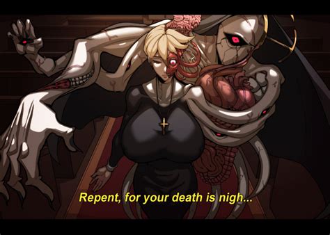 Rule 34 1 Eye 1girls Absurdres Alecto 0 Beads Blonde Hair Breasts Bursting Breasts Church