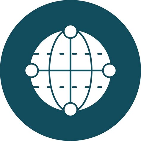 Quantum Algorithm Glyph Circle Icon 39493446 Vector Art At Vecteezy