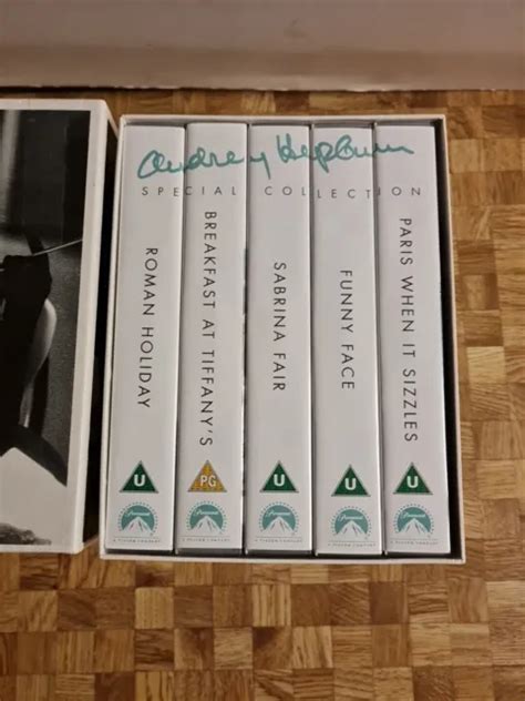 Audrey Hepburn Special Collection 5 Vhs Box Set Video Cassette Tape