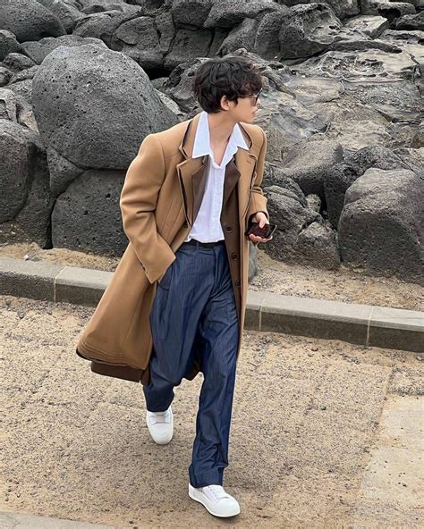 Clorlk On Instagram Winter Outfits Men Streetwear Korean Winter