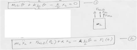 Solved Problem In The Mechanical System Shown Below All Chegg