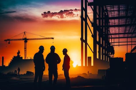 Premium Photo Group Of Men Standing Next To Each Other In Front Of