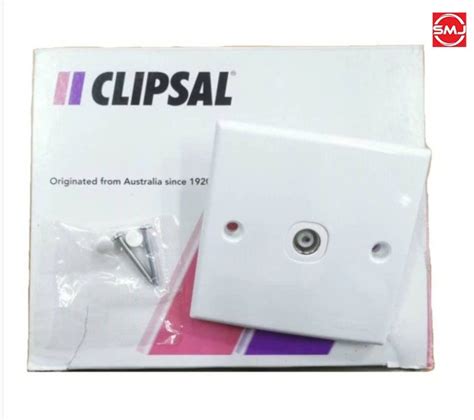 Clipsal E15 Rd We R C Classic 13a 1 Gang Switch Socket Outlet Selangor