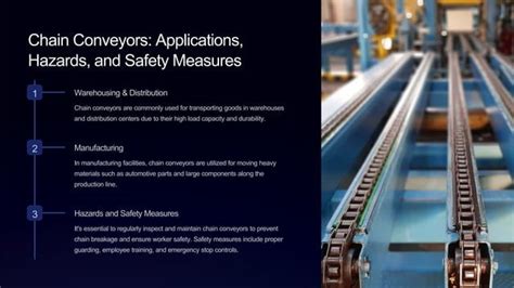 Conveyors Types Applications And Safety 211223007 Pptx