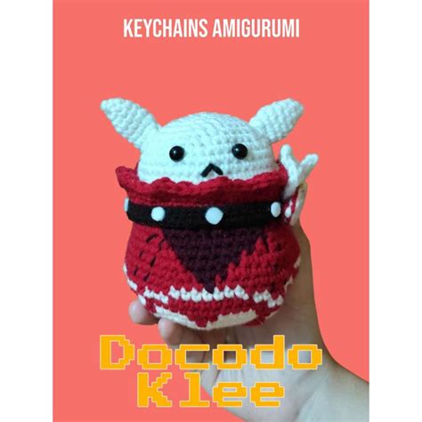 Jual Boneka Rajut Docodo Klee Genshin Impact Shopee Indonesia
