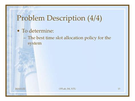 optimization of wireless station time slot allocation with