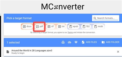 Easily Convert Azw To Pdf For Free Updf