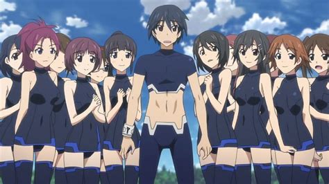 Infinite Stratos 01 All Girls School School Girl Best School Anime