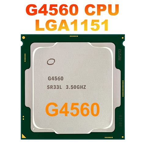 G4560 Cpu Processor 3mb 3 50ghz Lga1151 Dual Core Desktop Pc Cpu For B250 B250c Mining