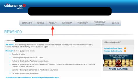 Como Consultar Estado De Cuenta Afore Banamex Ayuda Gob