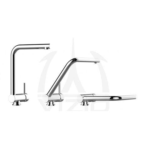 Robinet De Cuisine Mitigeur Rabattable Sous Fenetre 60mm Chrome Robinet