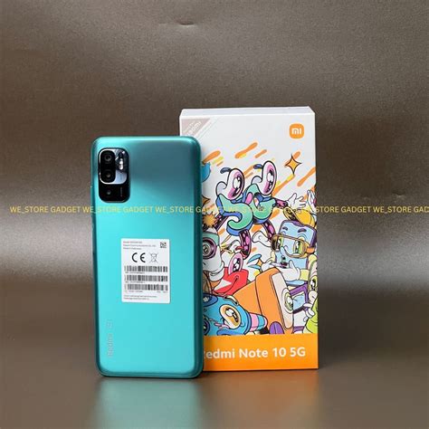 Jual Xiaomi Redmi Note 10 5g 4128gb And 8128gb Second Fullset Original