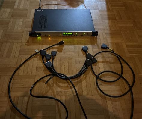 Digidesign Sync I O And 5 Digilink 2004 Silver Reverb