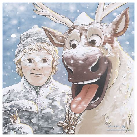 Frozen Kristoff And Sven By Kc Eazyworld On Deviantart