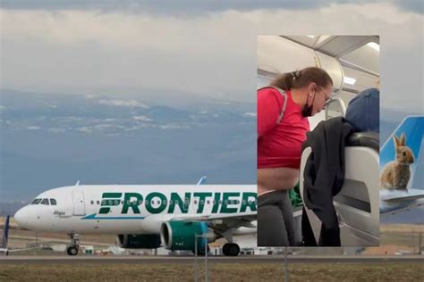 Bizarre Video Of Frontier Airlines Woman Pulling Down Pants In Aisle