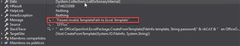Php C Mo Cargar Un Template Plantilla Usando Epplus En Asp Net