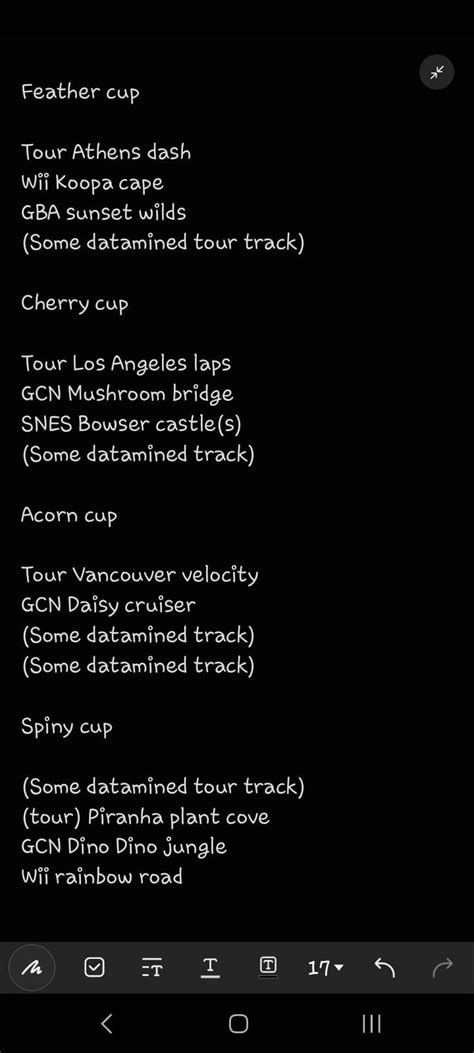 Updated Predictions Of The Bcp R Mariokart