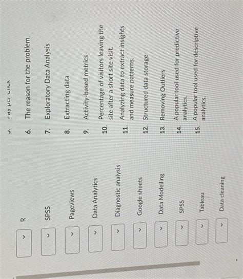 solved match the correct statement with the correct term