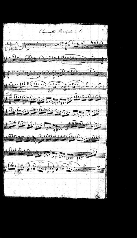 Andante And Variations In F Major Baermann Heinrich Imslp