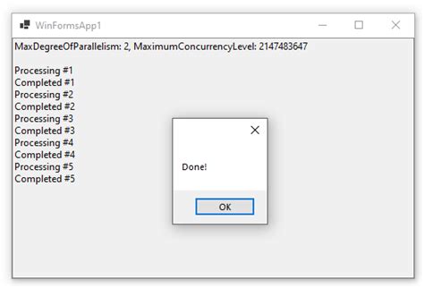 Parallel ForEachAsync The TaskScheduler And MaxDegreeOfParallelism Options Interfere With Each