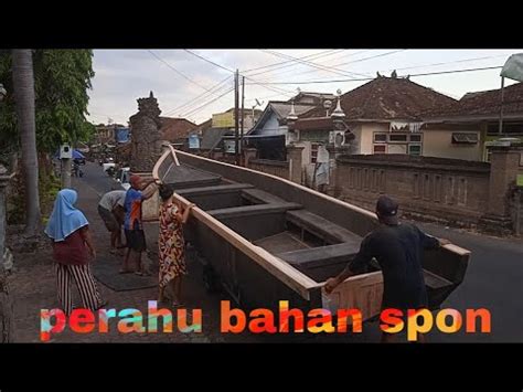 Pembuatan Dan Pemindahan Perahu Spon Eva Youtube