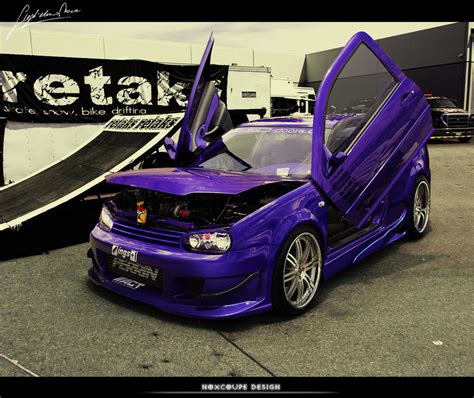 Vw Golf Violet Edition By Noxcoupe Design On Deviantart