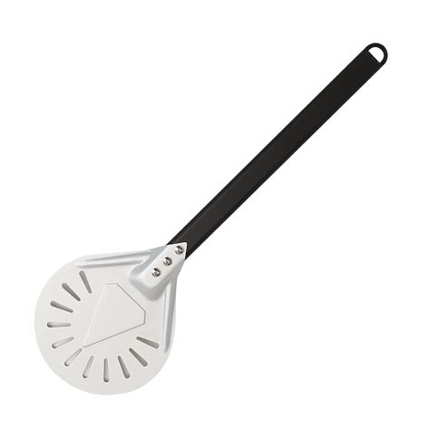 Turning Pizza Peel Aluminum Alloy Material Round Pizza Spatula Outdoor
