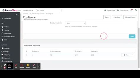 Module PrestaShop Customer Maximum Purchase YouTube