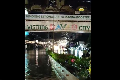 Bahagi Ng Highway Sa Davao City Binaha ABS CBN News