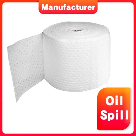 High Performance Melt Blown Oil Sorbent Roll For Shipyard Oil Spill