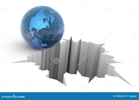 Global Crash Concept Stock Illustration Illustration Of Global