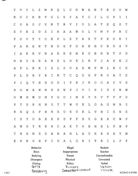 Sexual Harassment Curriculum