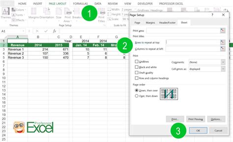 How To Excel Print Header On Each Page
