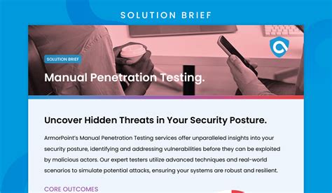 Manual Penetration Testing ArmorPoint