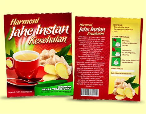 Contoh Label Jahe Instan 56 Koleksi Gambar