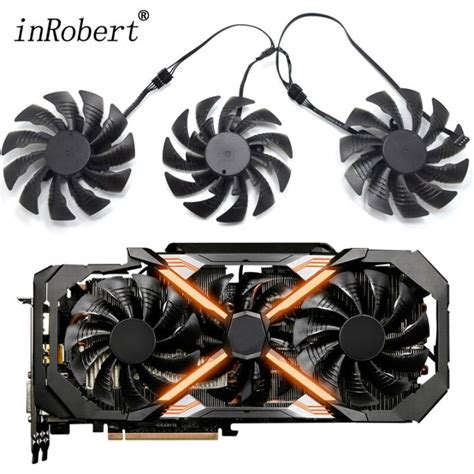 พัดลมระบายความร้อน Gtx1080ti T129215bu 95มม Pld10015b12h สำหรับ