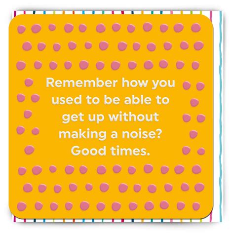 Get Up Without Making A Noise Birthday Card Brain Box Candy Outer Layer