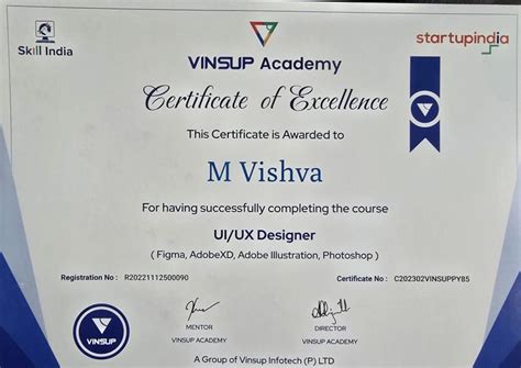 Successfully Completed A Ui Ux Design Course Gaining Expertise In User Research Wireframing