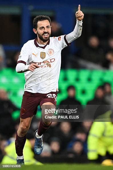 Manchester Citys Portuguese Midfielder Bernardo Silva Celebrates
