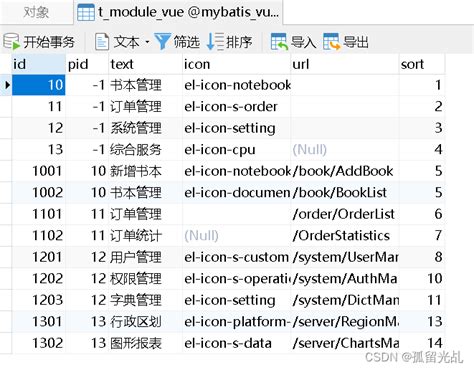 Vue ElementUI实现动态树和表格数据的分页模糊查询 vue elementui 查询 CSDN博客