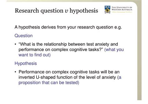 Writing A Hypothesis PPT