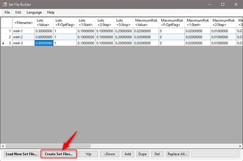 [mt4 Mt5] Set File Builder [ea Parameter Editor]