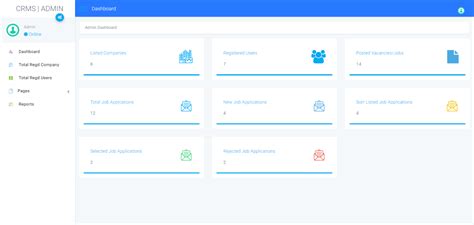 Campus Recruitment Management System Project Using PHP And MySQL