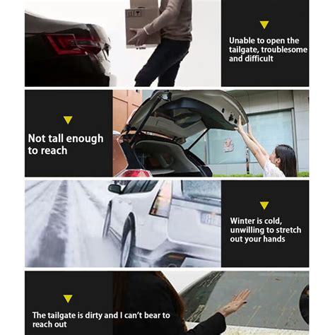 Zjcgo 자동차 자동 테일게이트 리프터 전기 테일게이트 리프트 보조 시스템 재규어 E 페이스 E 페이스 X540 2017 ~ 2023 자동차 전자 제품