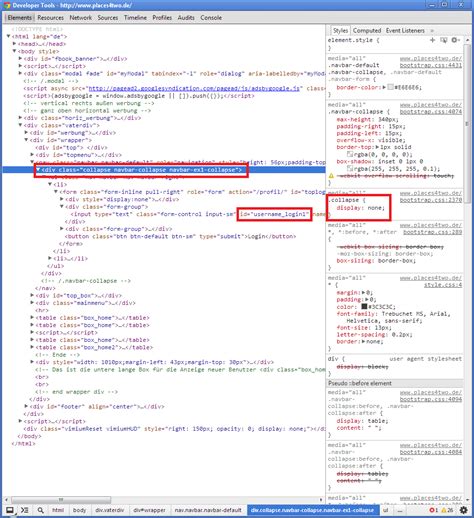 Html Css Why Is This Place Becoming Insivible In Mobile Phones